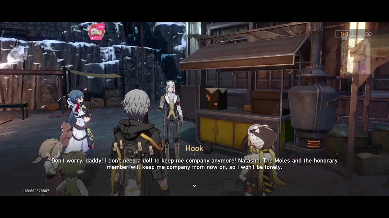 The Xianzhou Luofo side mission before main mission - Gameplay - Honkai ...