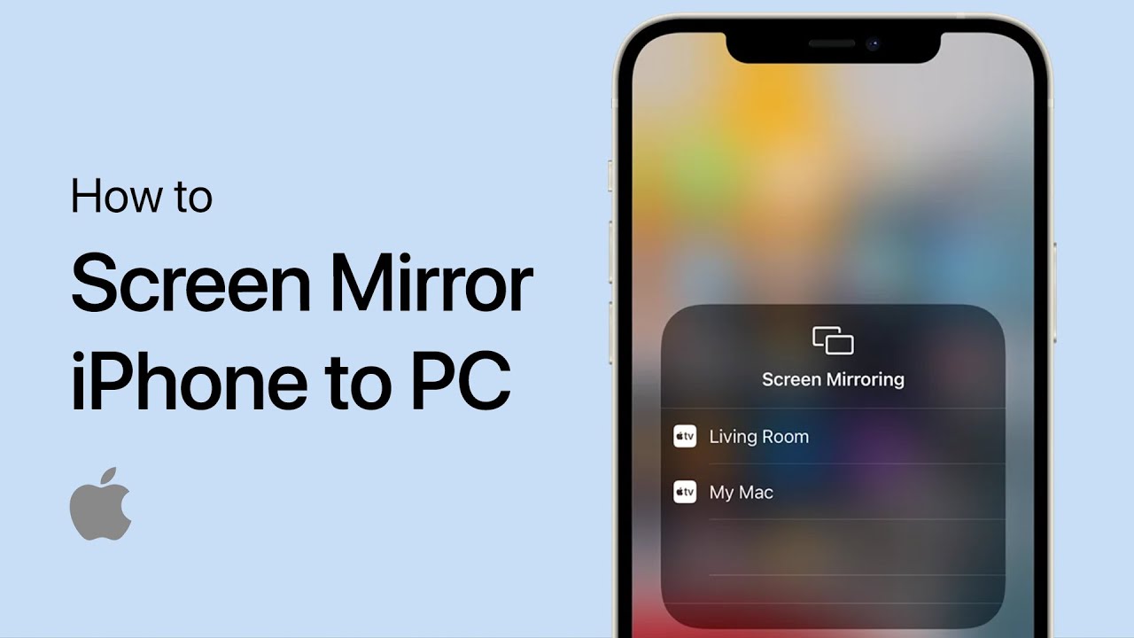 How To Screen Mirror iPhone to PC - Complete Guide - YouTube