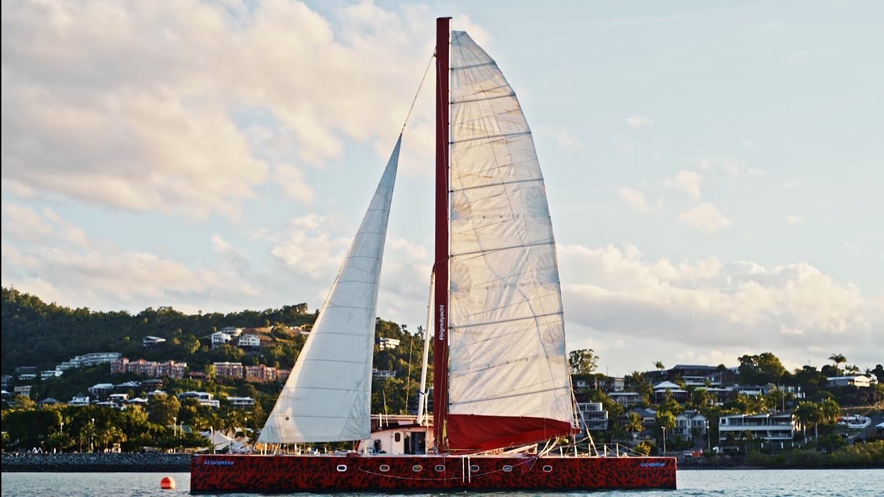 GAIASDREAM Pacific Proa for SALE! In Whitsundays, QLD - YouTube