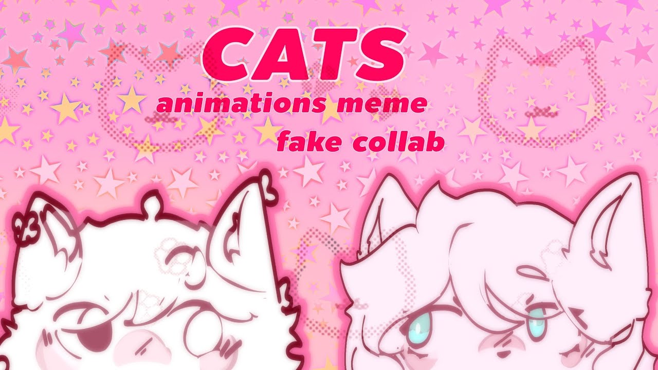 CATS animation memen fake collab with : @Las.Kittyss 🩷 - YouTube
