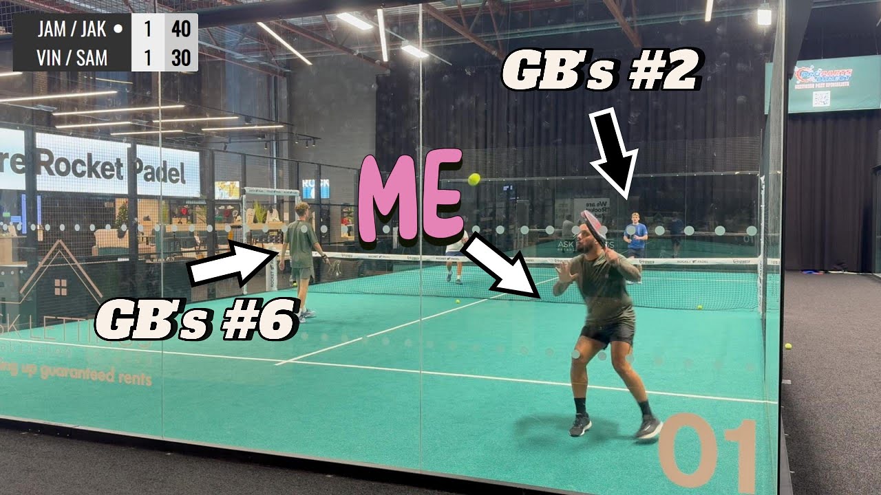 Padel Showdown: An EPIC Match With 2 GB Pros - YouTube