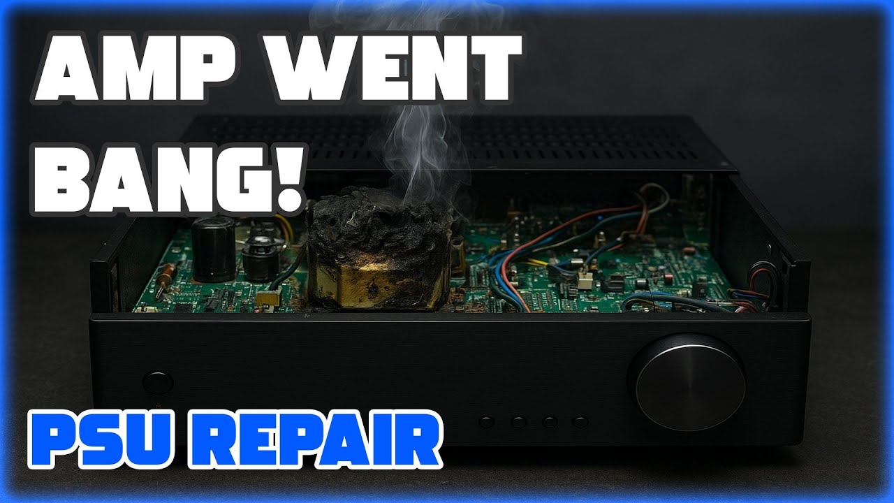 Harman Kardon AVR161 Repair - Blown PSU - YouTube