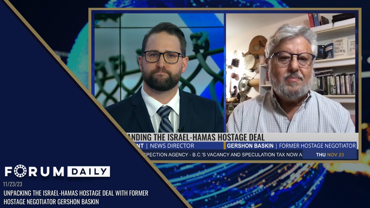 Unpacking the Israel-Hamas Hostage Deal with Former Hostage Negotiator ...