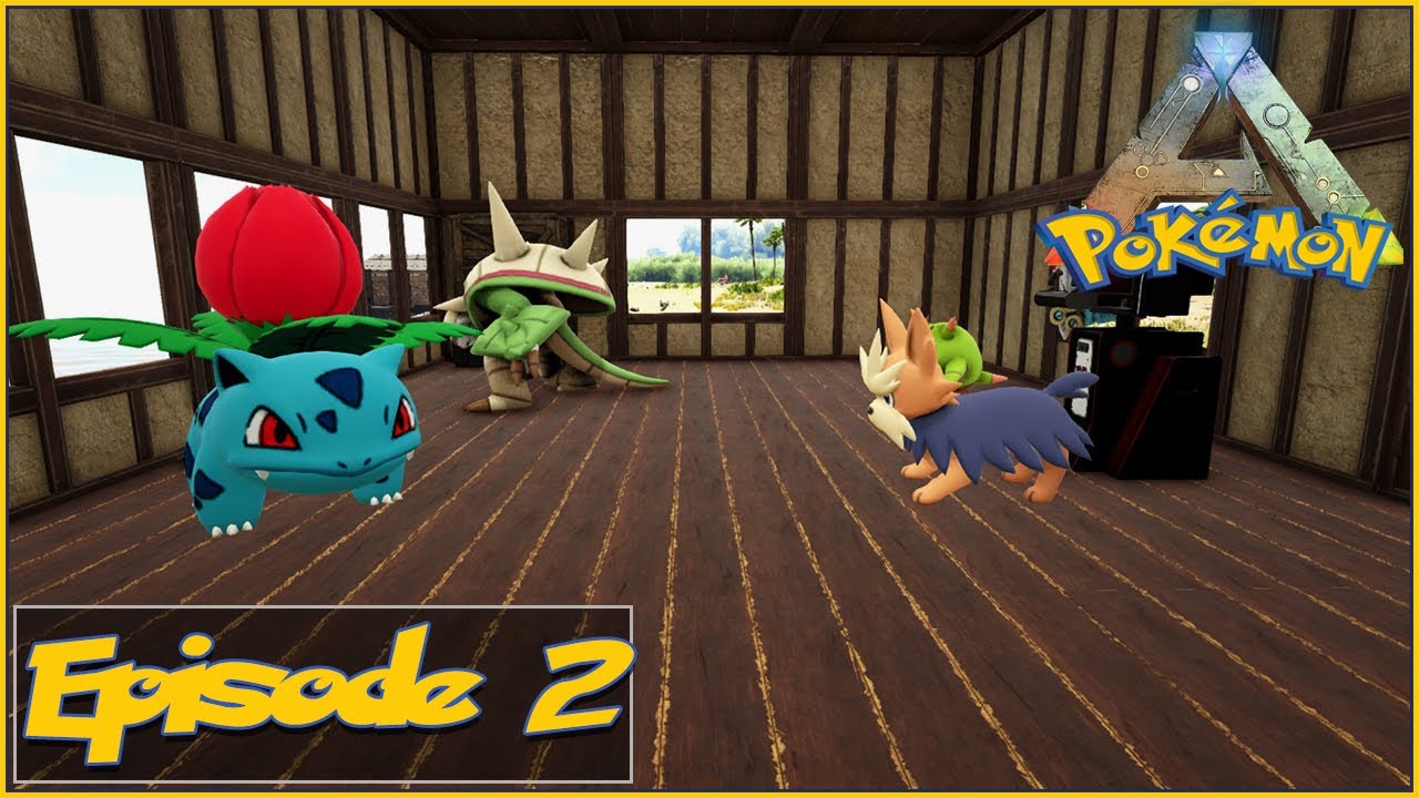 CONSTRUISONS LA BASE #2 PokéArk - YouTube