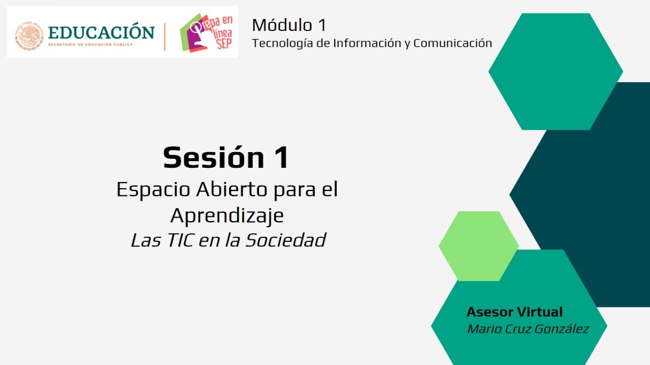 1.a Sesión Virtual: Espacio Abierto para el Aprendizaje - YouTube