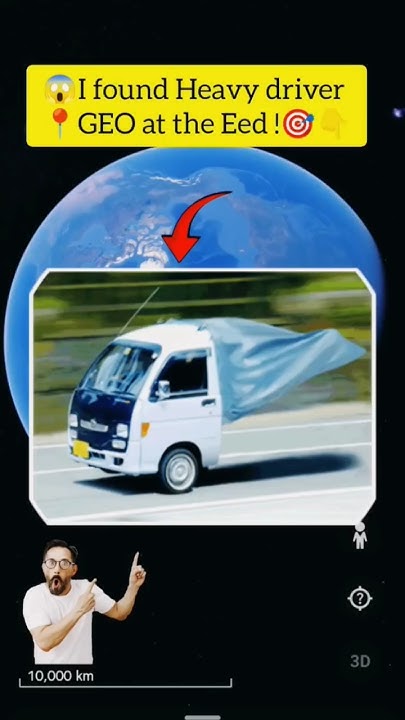 I found Heavy Car driver😱🤯On Google maps📍🎯#shots #vairalshort @worldyguy2m - YouTube