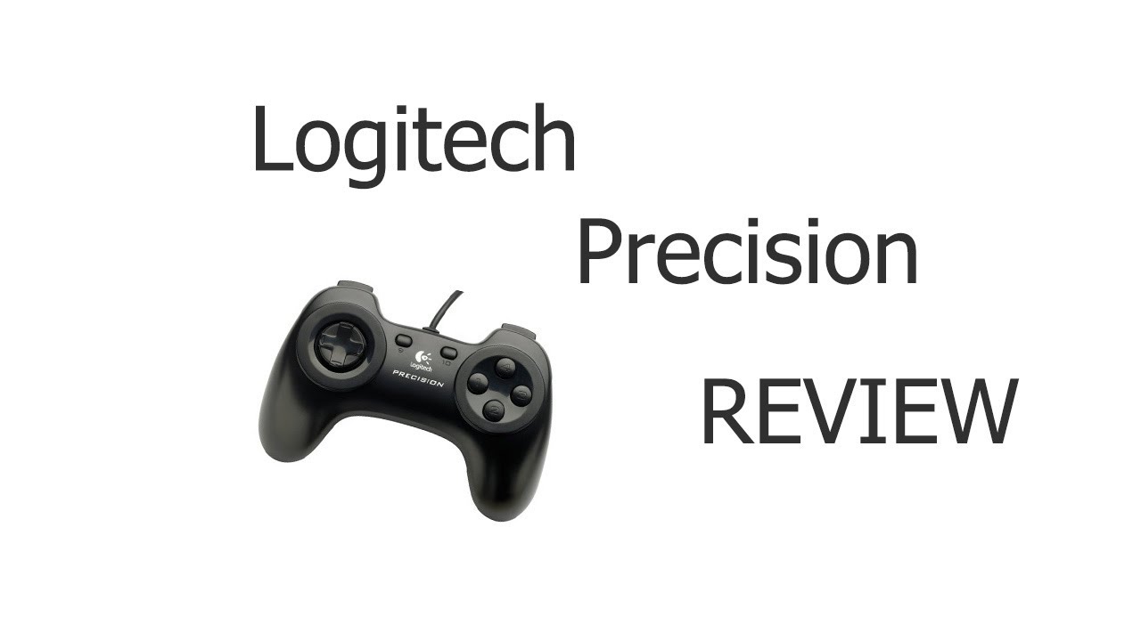 Logitech Precision gamepad - short Review - YouTube