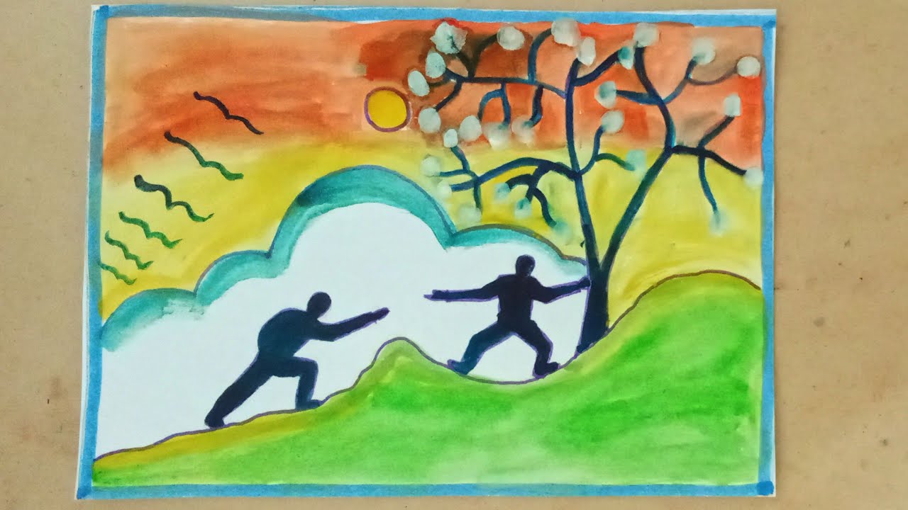 Help One Another Art Collaborative Art: Together As One – Ms. Kit