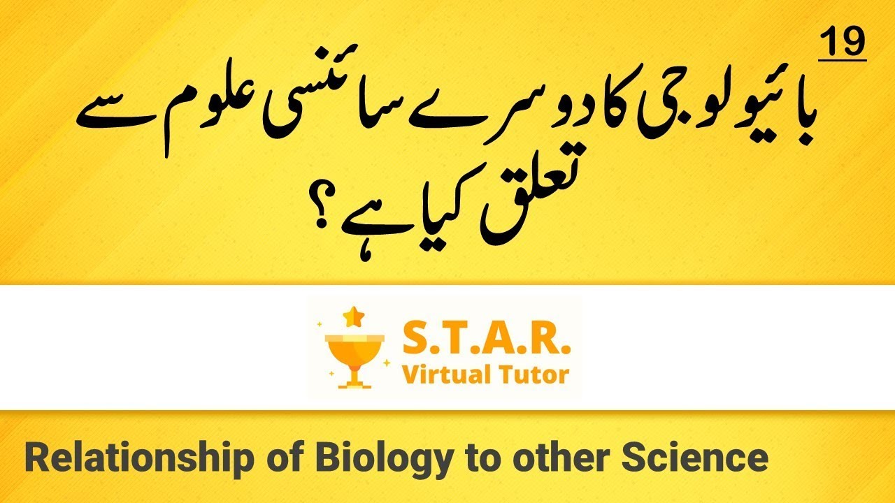 What Is Relationship Of Biology To Other Sciences Lec 19 In Urdu YouTube What Is Relationship Of Biology To Other Sciences Lec 19 In Urdu YouTube