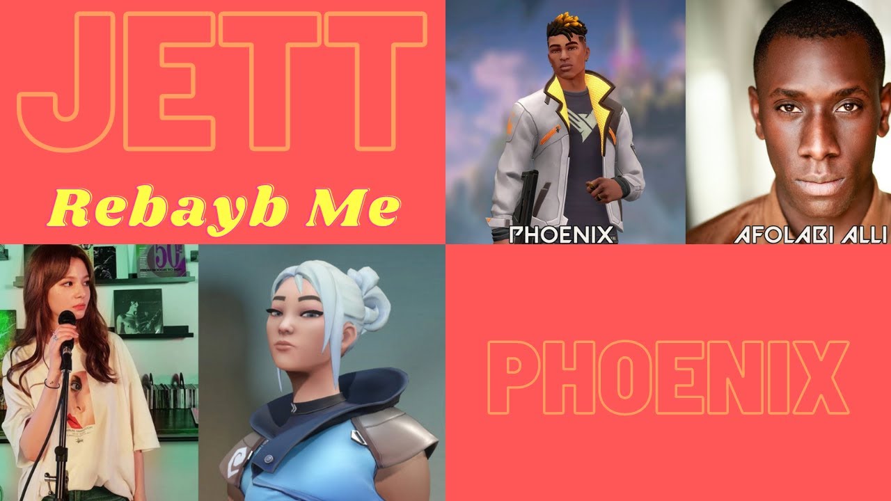 Valorant Jett and Phoenix Voice Actors Video Call (Afollabi Ali, Arum ...