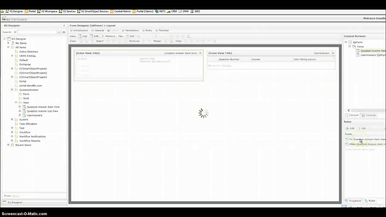 K2 SmartForms Question Setup - YouTube