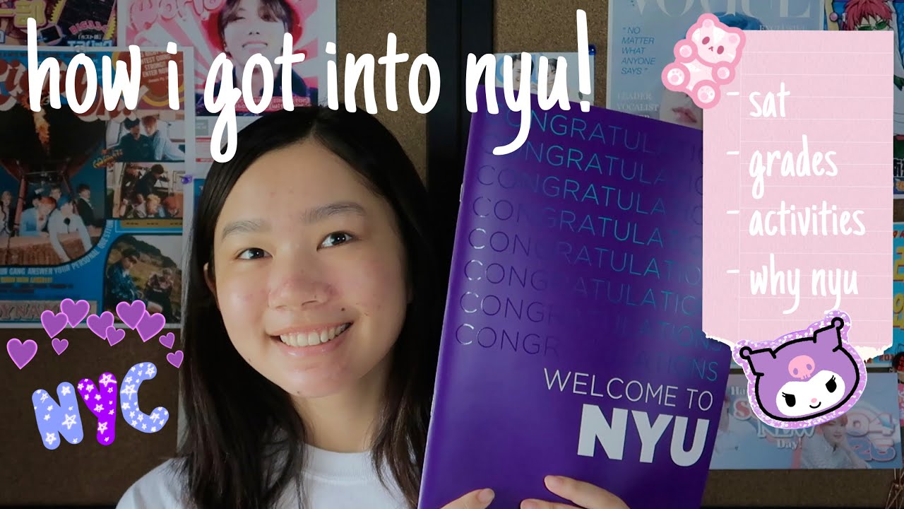 how i got into nyu! | stats, why nyu essay, advice, and more! - YouTube