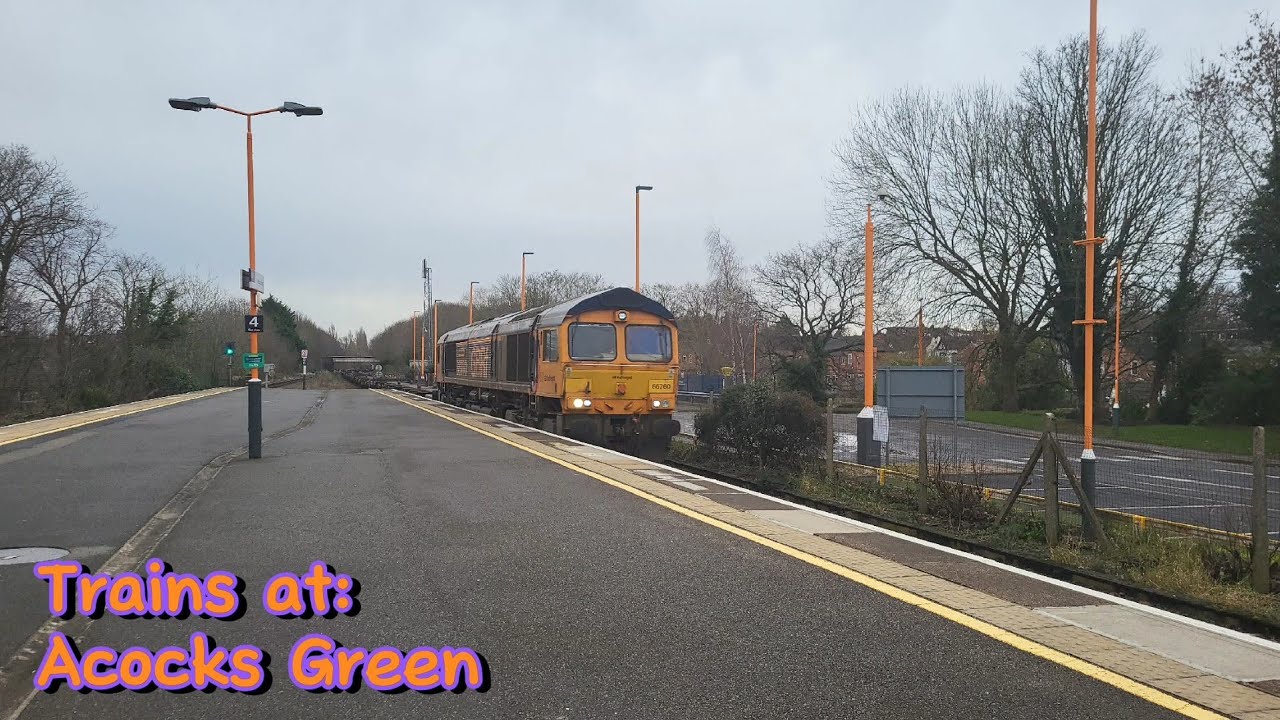 Trains at: Acocks Green, CML, SHL, 29/12/2023 - YouTube