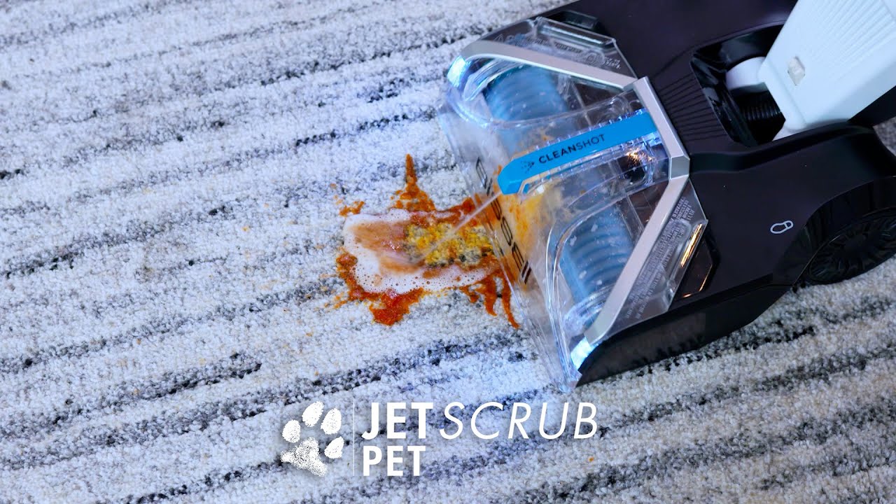 JetScrub™ Pet Carpet Cleaner - YouTube
