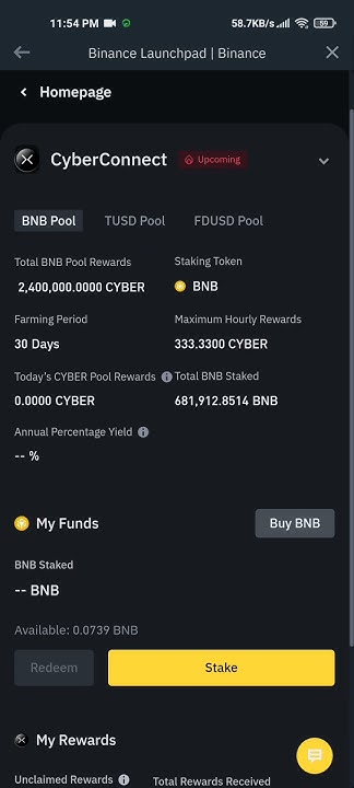 Introducing CyberConnect on Binance Launchpool! Farm CYBER by Staking BNB.#Launchpool.#Binance ...