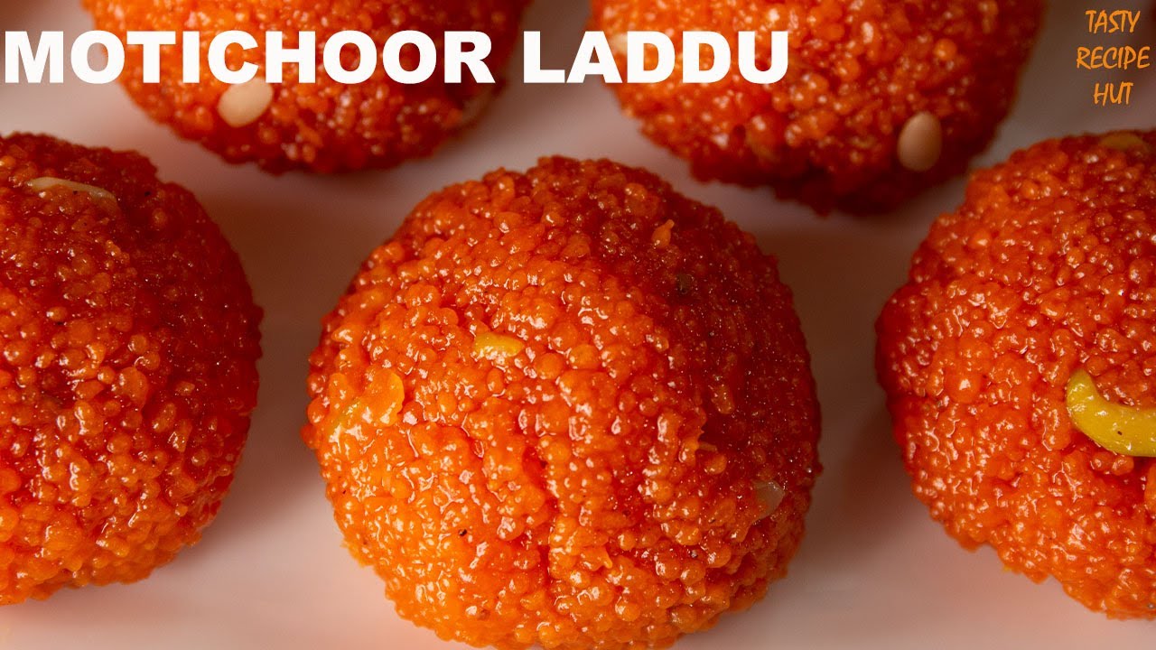 Soft Motichoor Laddu Recipe With Fine Boondi ! Festive Special ...