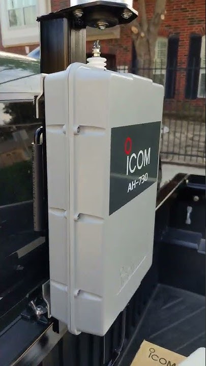Icom AH-730 "Mobile" Antenna Tuner #hamradio #icom - YouTube