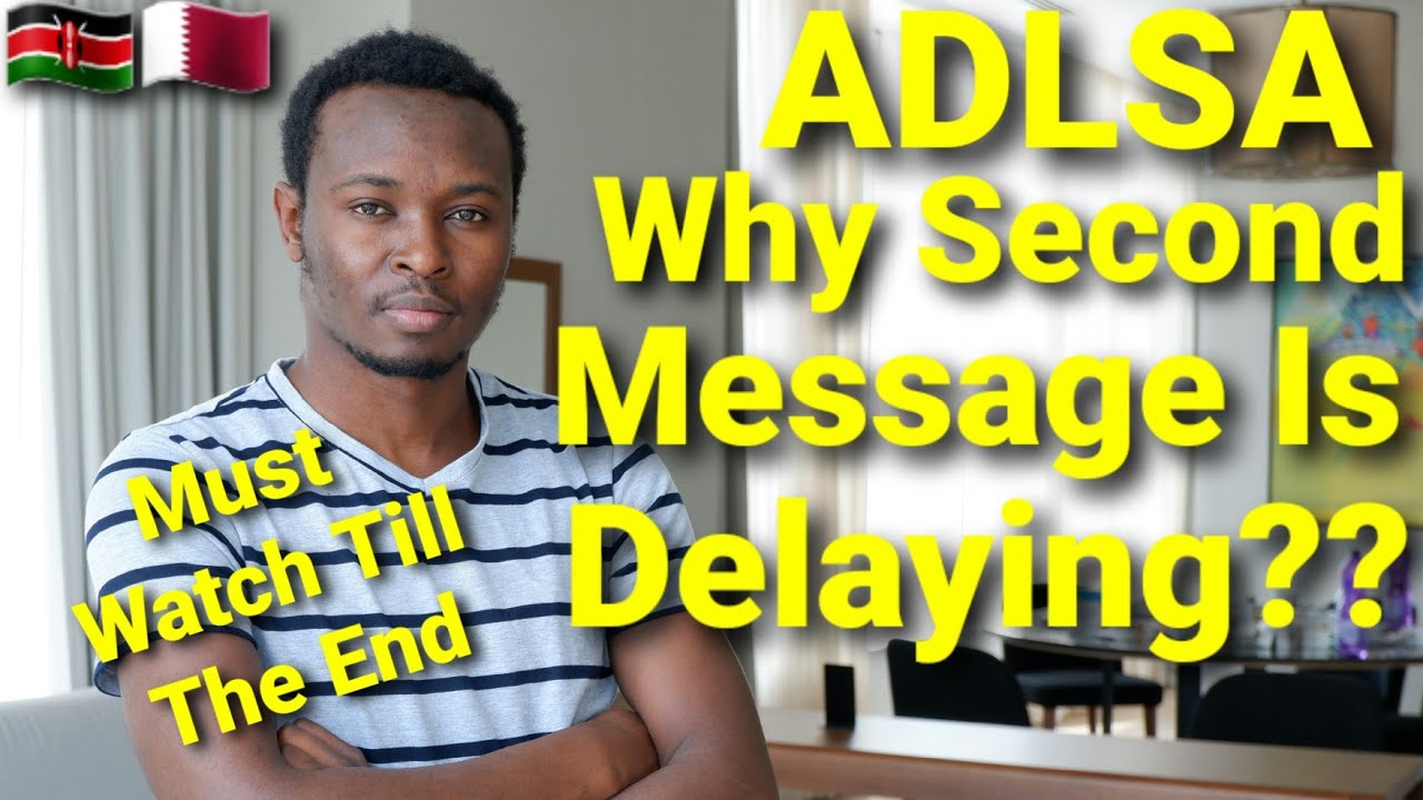 ADLSA - Why Second Message Is Not Coming??? || Change Of Employer QATAR ...