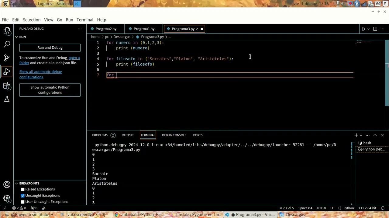 Python Para filosofos ultima parte del 2 capitulo - YouTube