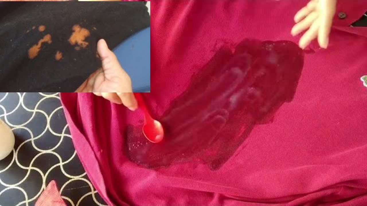 Como Tirar Manchas de Água Sanitária e de Gorduras das Roupas Coloridas ...