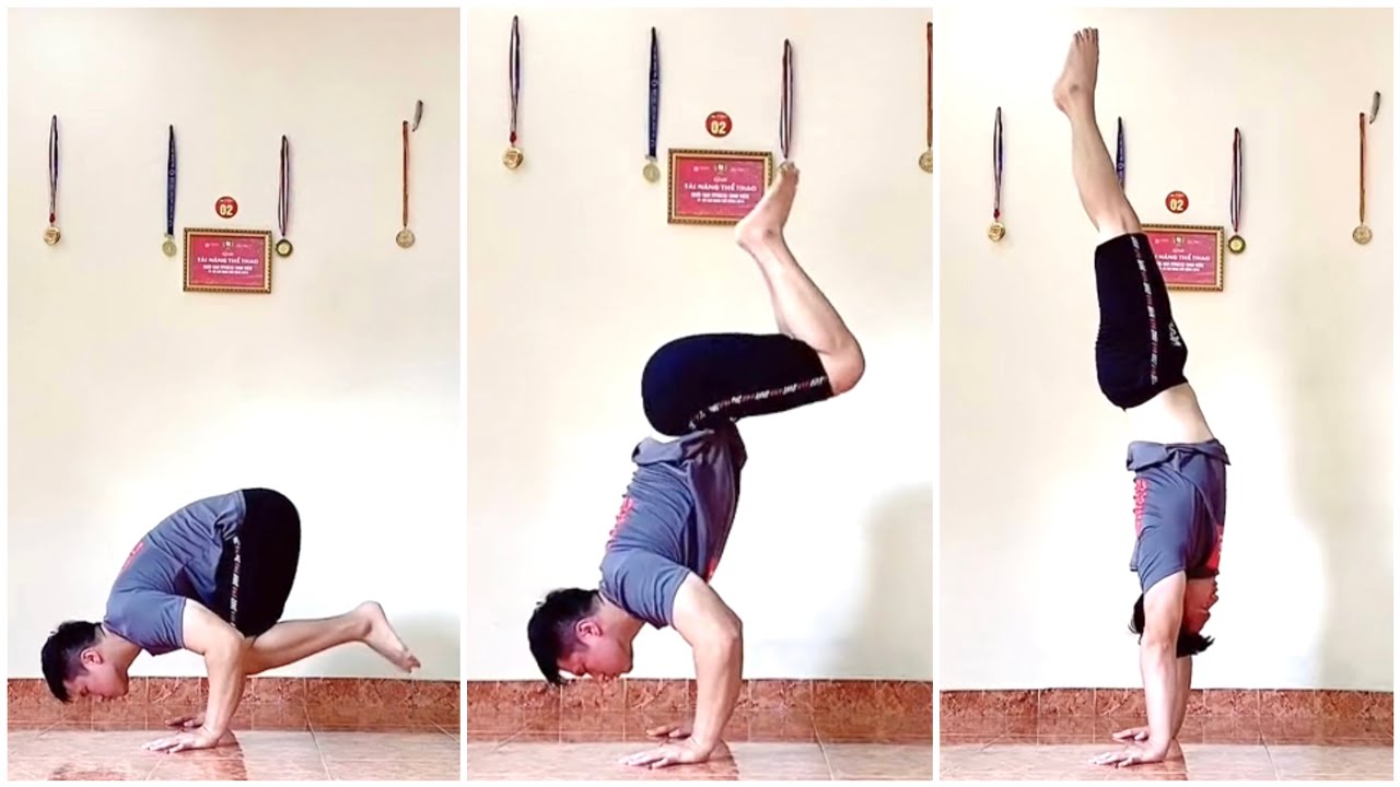 Hướng Dẫn BENT ARM TUCK PRESS TO HANDSTAND Rút Lên Trồng Chuối Co Tay ...