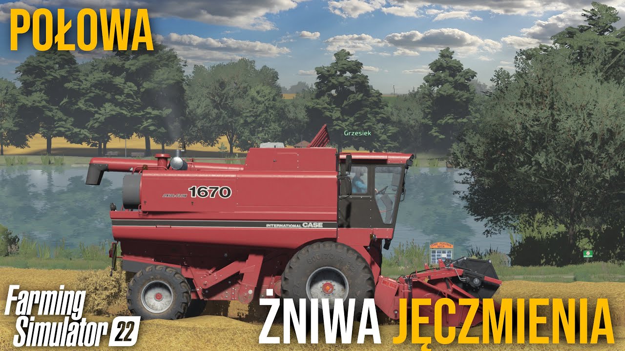 Żniwa jęczmienia Case'm 1670😍 || Pogadanki jak zawsze 😄 Połowa #2 || FS ...