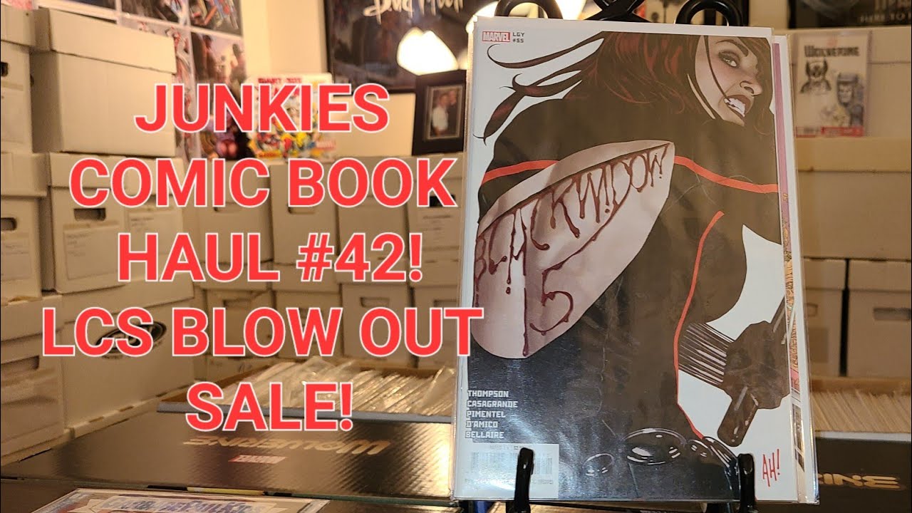 JUNKIES COMIC BOOK HAUL #42! LCS BLOW OUT COMIC BOOK SALE. - YouTube