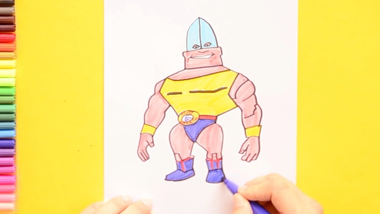 How to draw Rocky Gibraltar - Disney Toy Story - YouTube