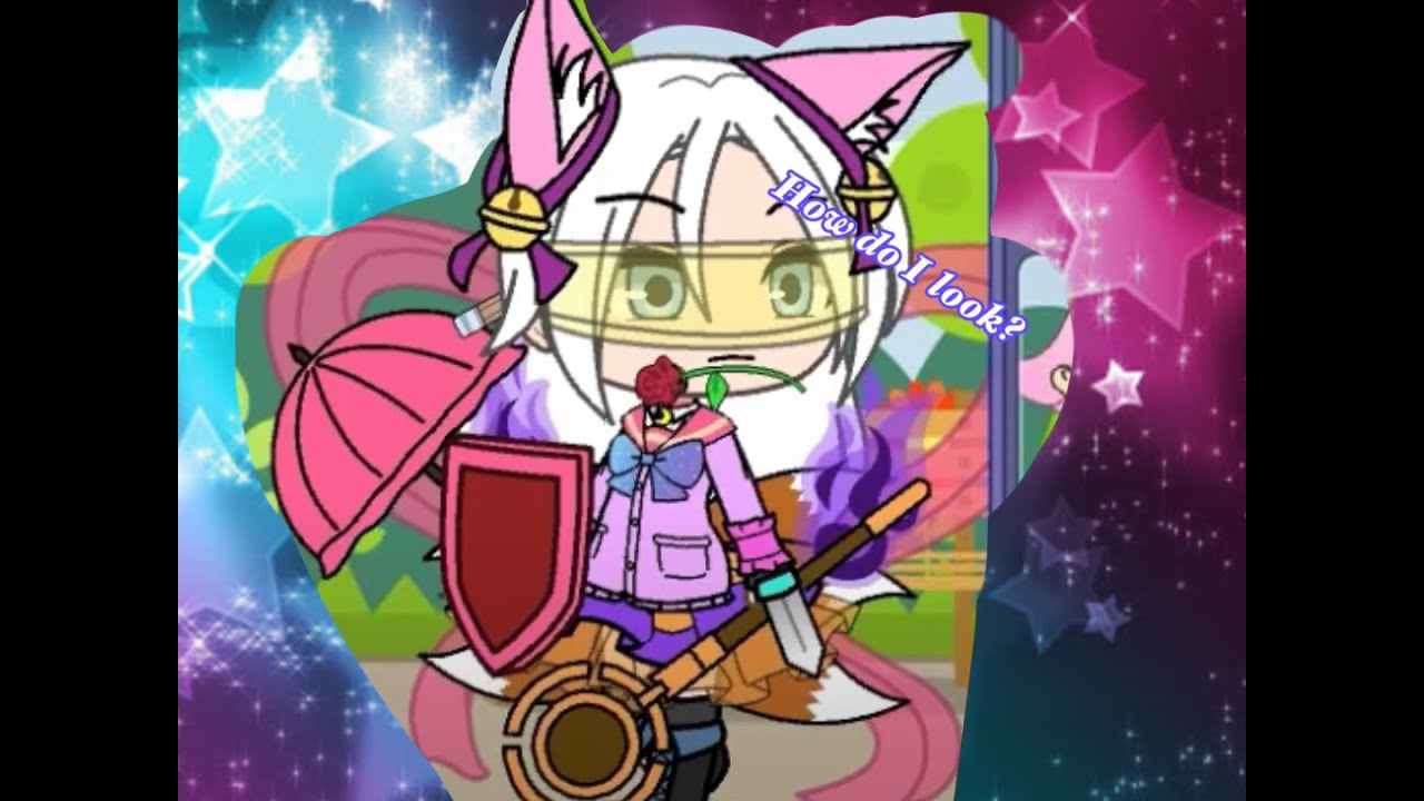 Making a plane Gacha Character into a MAGICAL CHARACTER! - YouTube