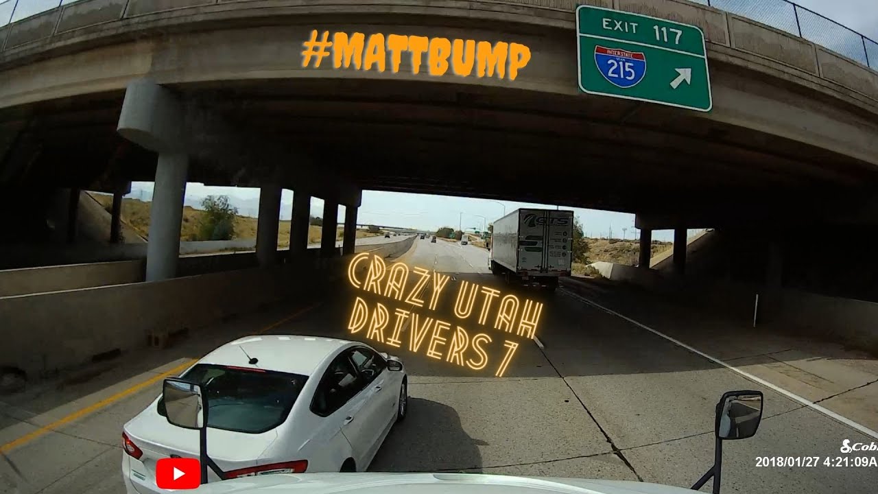 Crazy Utah Drivers Part 7 #mattbump - YouTube