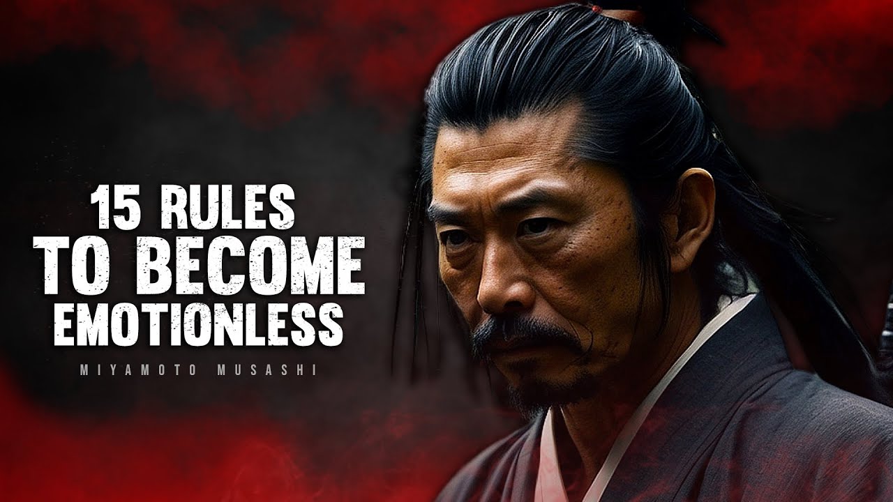 15 Rules To Become Emotionless - Miyamoto Musashi - YouTube