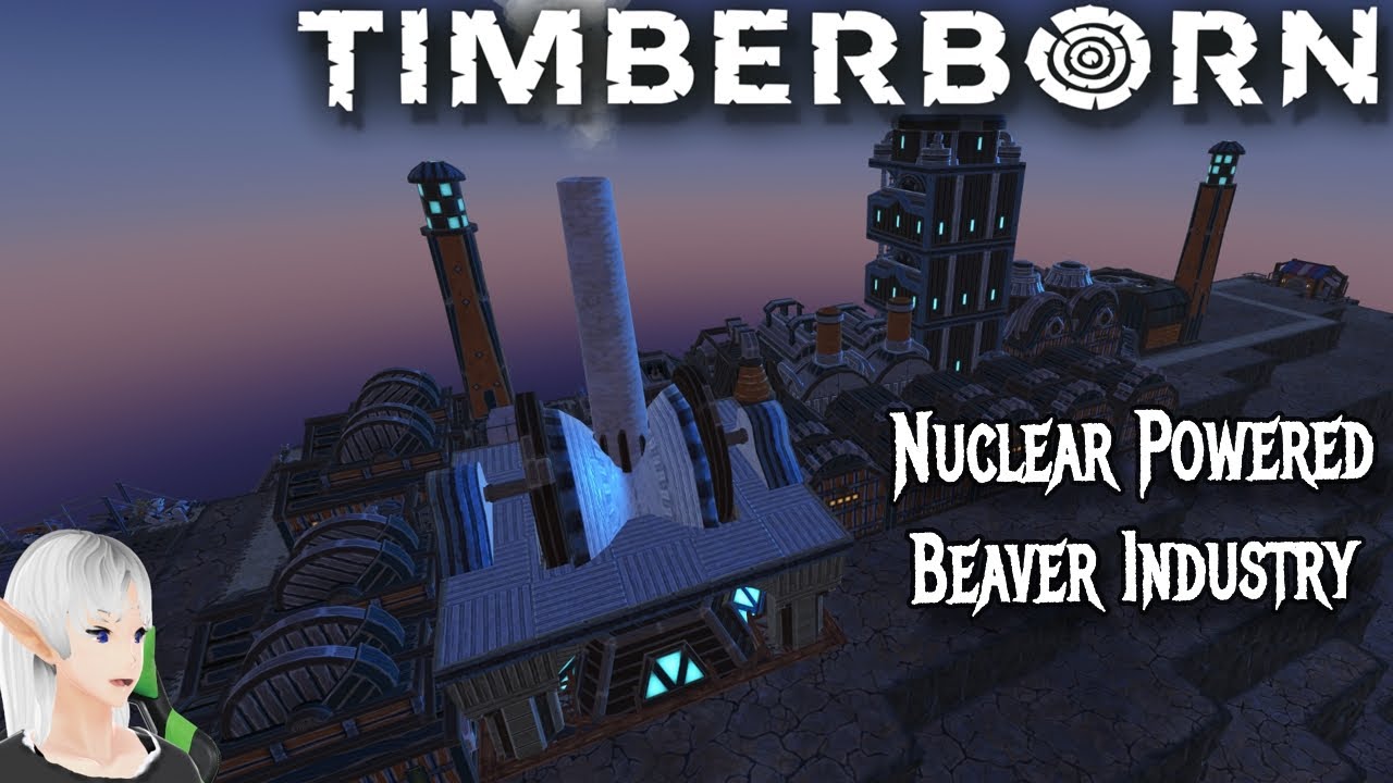 Timberborn - Update 4 - Nuclear Powered Beaver Industry - YouTube