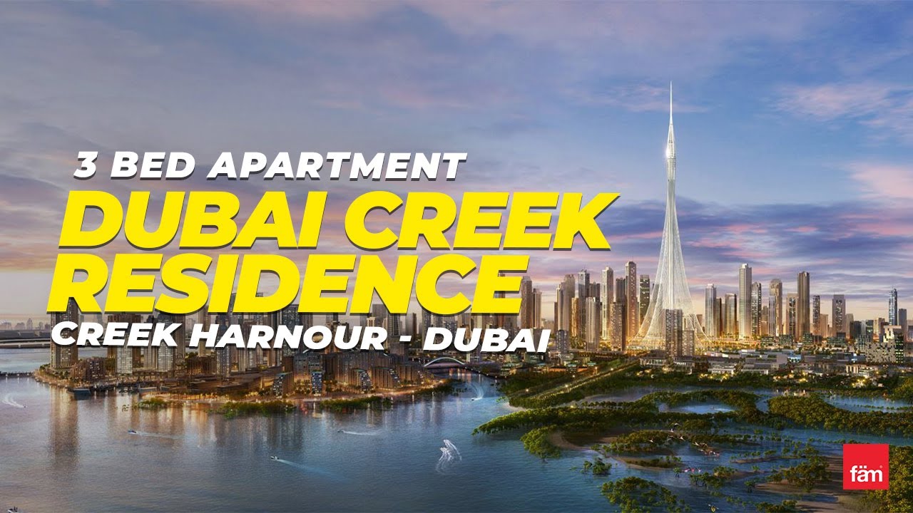 Luxurious 3 Bedroom Apartment in Dubai Creek Residence, Creek Harbour ...
