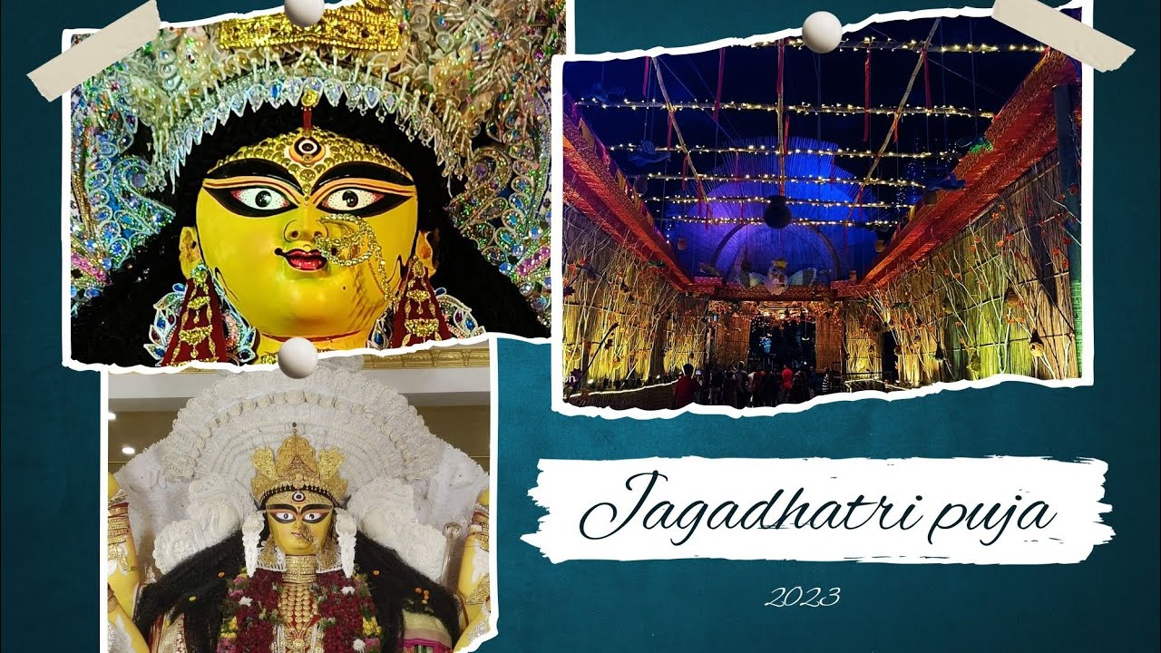 KRISHNAGAR JAGADHATRI PUJA PORIKROMA 2023 | NAZIRA PARA BAROWARI PUJA ...