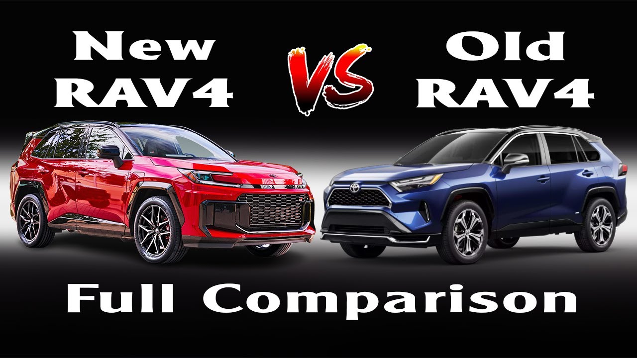 2026 Toyota RAV4 vs 2025 RAV4 | Full Comparison: Trims, Tech ...