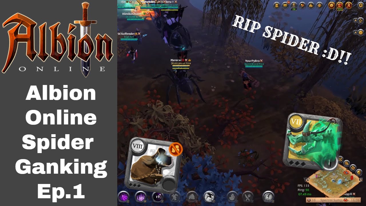Albion Spider Ganking EP.1 - YouTube