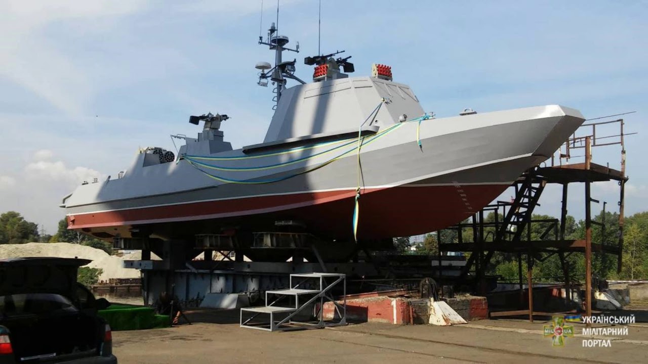 烏克蘭海軍 項目58181 半人馬座級快速突擊艇 剪輯 Ukrainian Navy Project 58181 Centaur-class ...