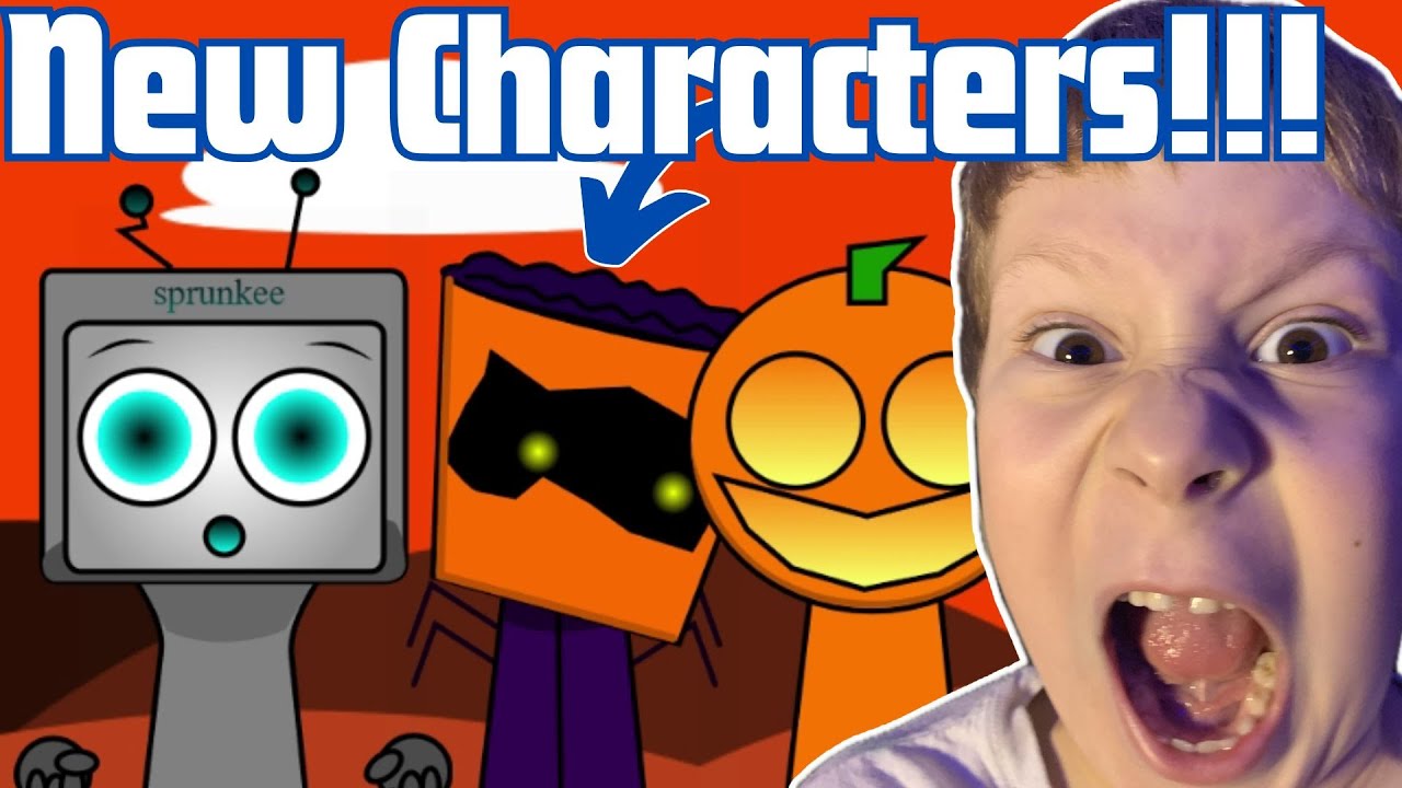 New SPRUNKI Characters!!! SPRUNKYAY (SPRUNKI MOD)!!! - YouTube