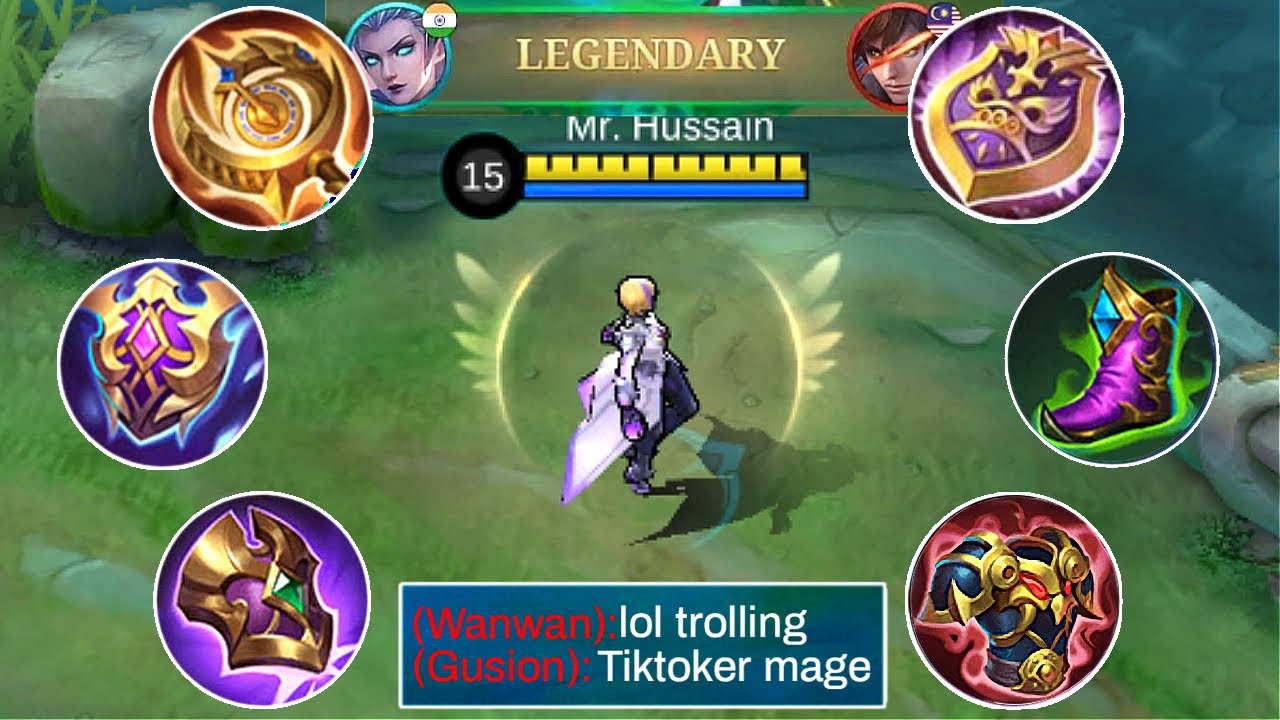 NEW META? ENEMY THOUGHT I WAS TROLLING UNTILL THIS HAPPENED 😬 | Mlbb ...