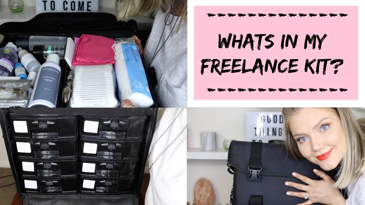 WHAT'S IN MY FREELANCE KIT? - YouTube