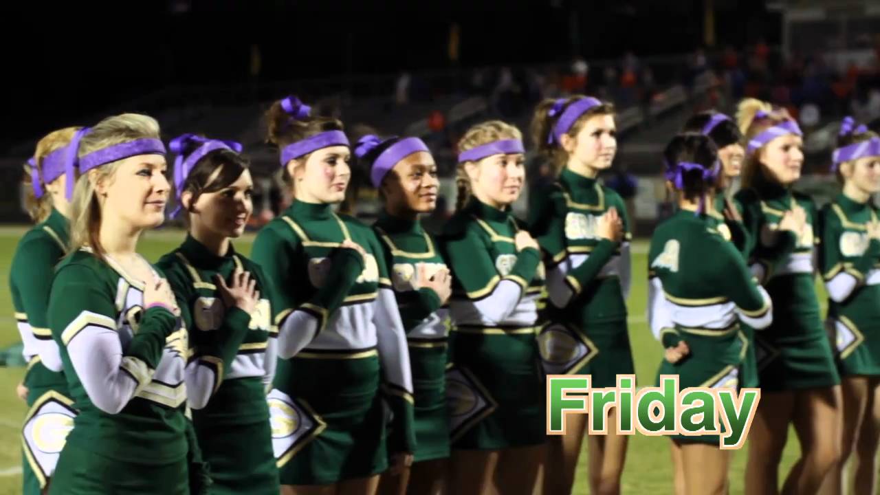 Wendy Cheers for Grayson High School - YouTube