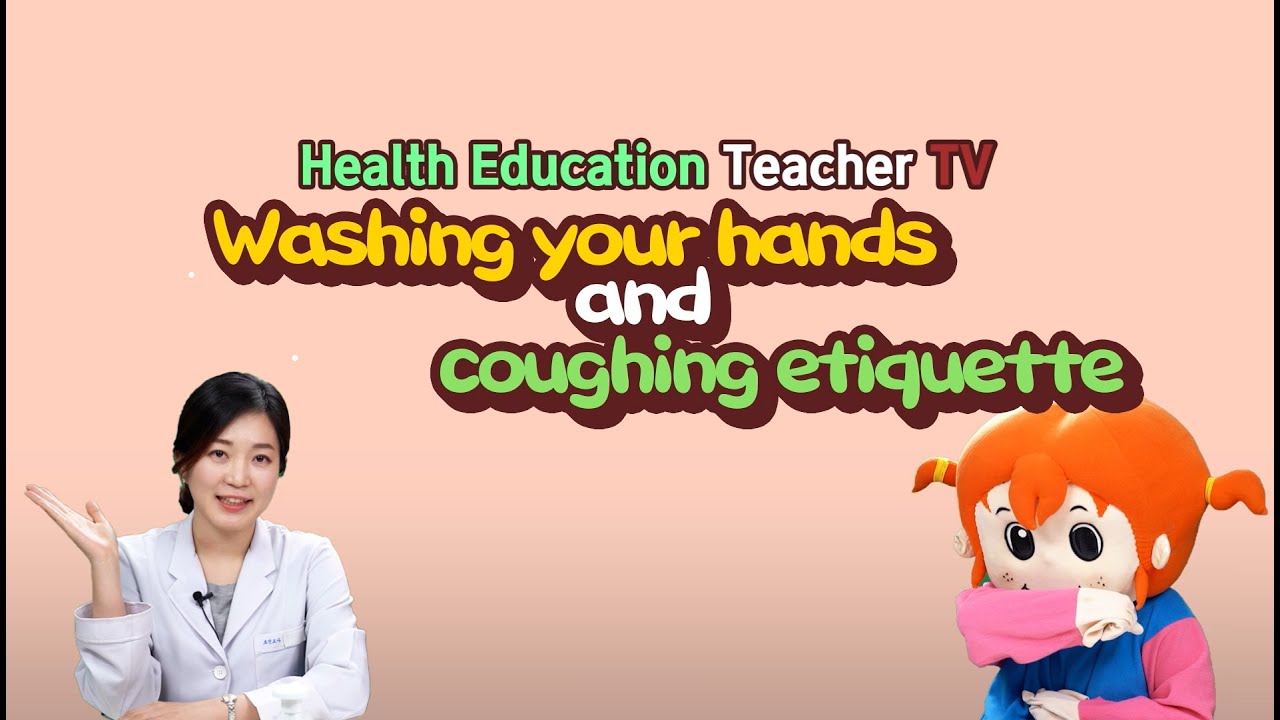 Washing your hands and coughing etiquette(English) - YouTube