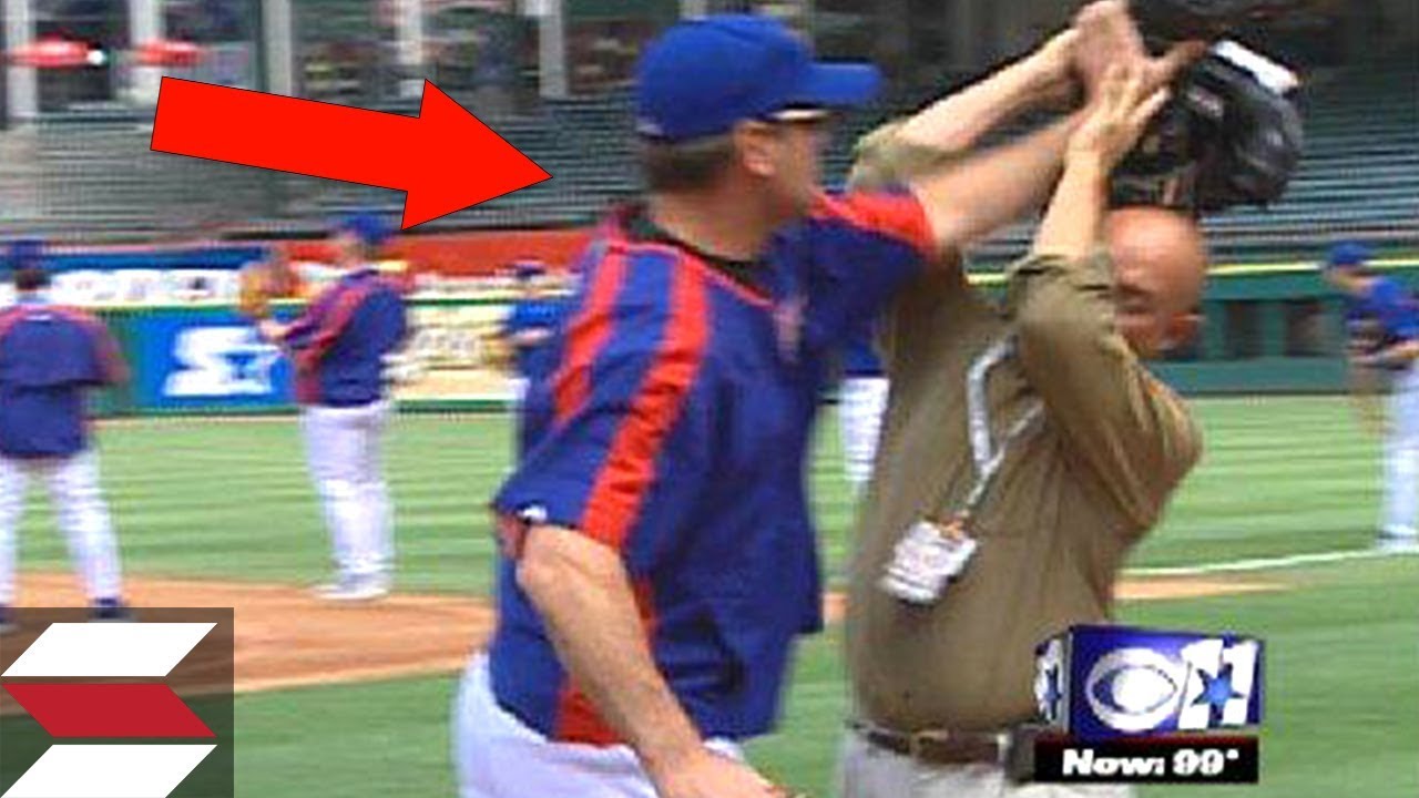 10 TIMES ATHLETES FLIPPED OUT ON REPORTERS - YouTube