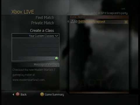 COD4 Glitch ? Create A Class Unnammed Weapons Class - YouTube