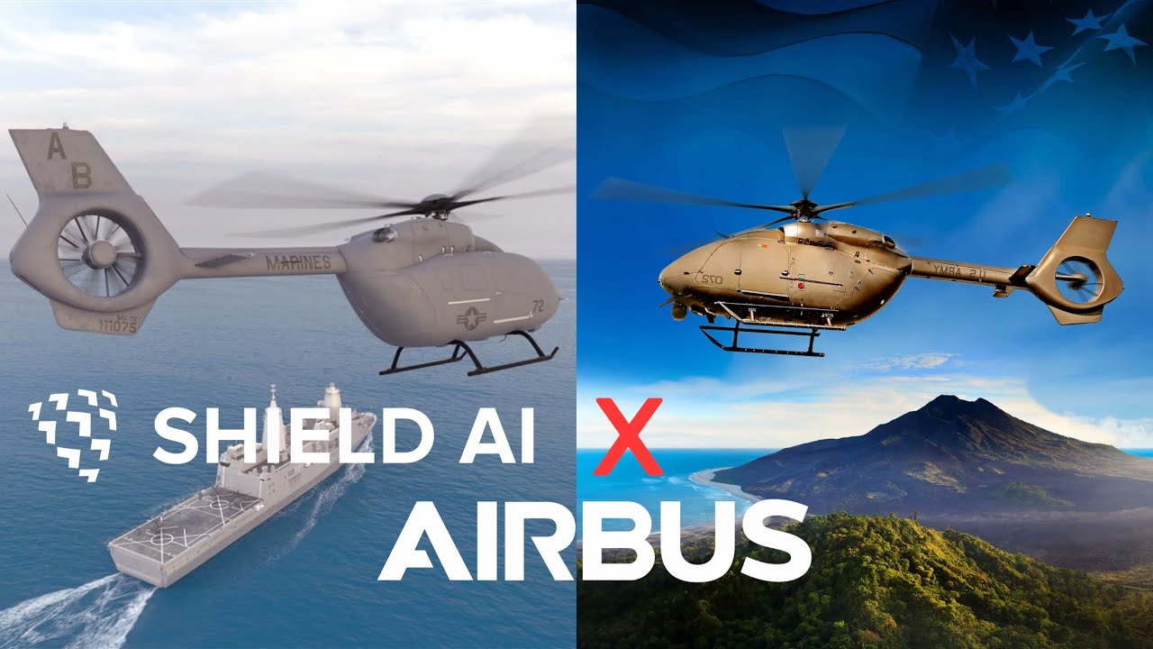 Airbus and Shield AI Team Up For Autonomous MQ-72C Helicopter - YouTube