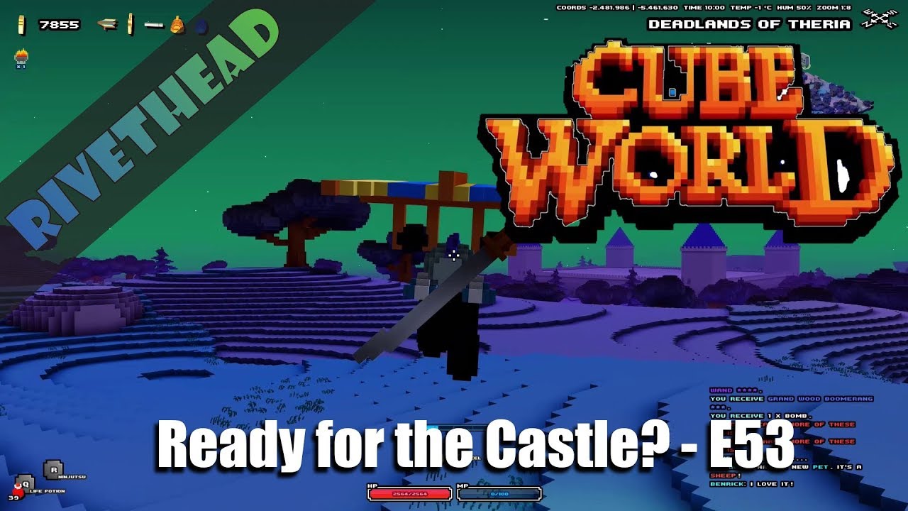 Cube World Season 10 - E53-"Am I ready for the Castle?" - YouTube