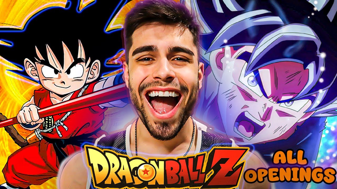 First Time REACTING to DRAGON BALL Openings (1-8) | Anime OP Reaction ...