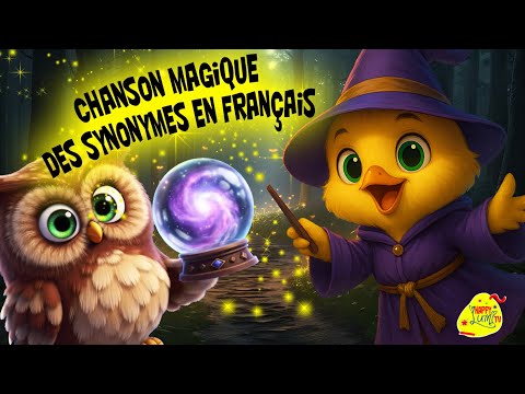 Chanson Magique des Synonymes en Français | Comptine Éducative pour Enfants - Happy Lumi TV