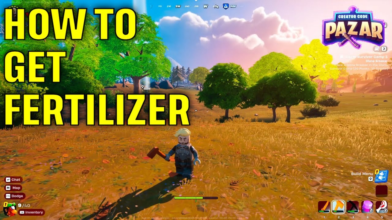 How to Get Fertilizer in Lego Fortnite Quick Guide - YouTube