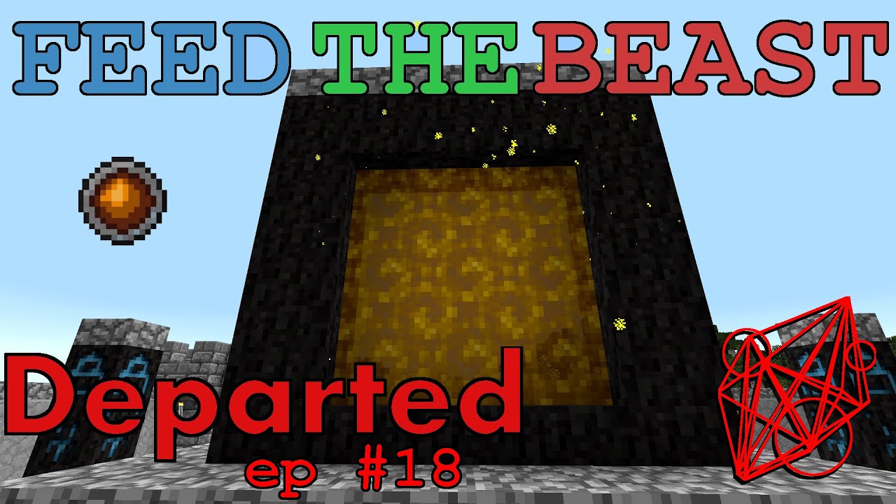 Ancient Portal - S01E018 - FTB Departed - YouTube